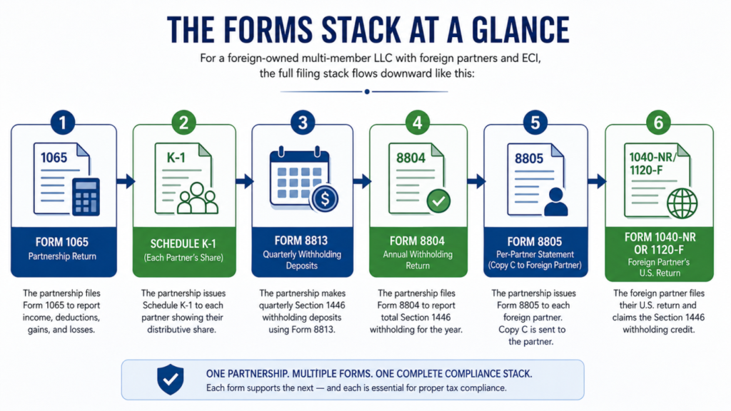 Foreign-Owned MMLLC: Form 1065 & 8805 (2026) | Optimize Tax